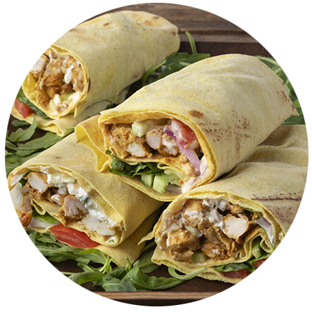 Chicken Tikka Wrap – Curry Craving Meals